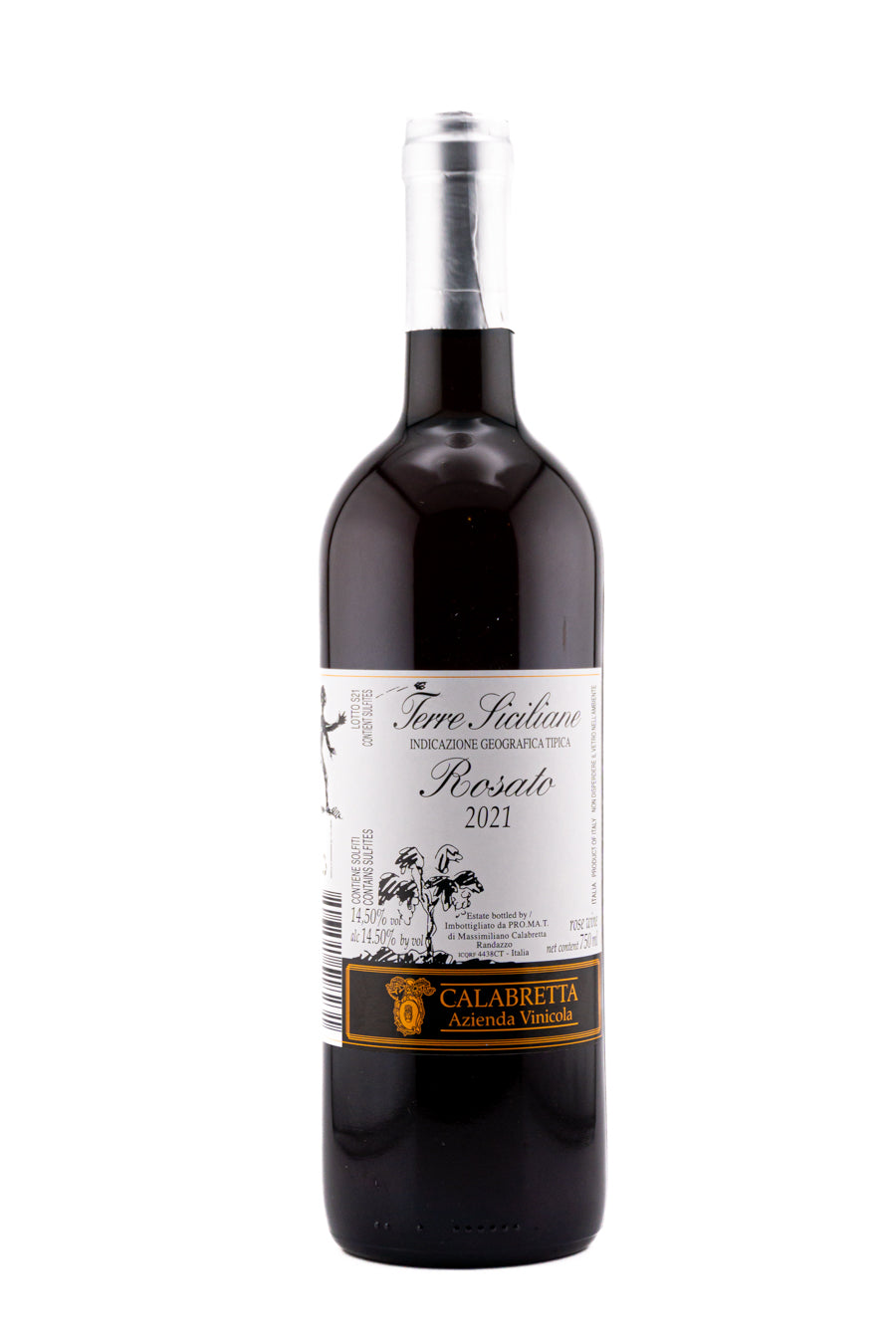 Calabretta Terre Siciliane Rosato 2021 – Liner & Elsen